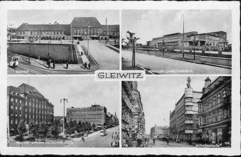 Postcard of Gleiwitz | Coenraad Rood